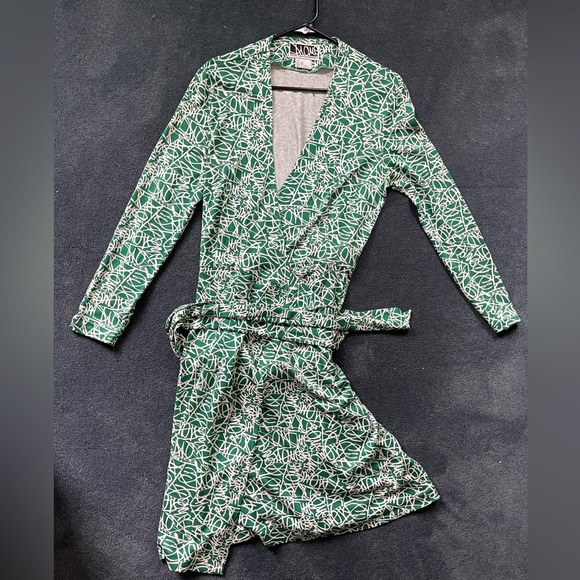 Diane Von Furstenberg | Dresses | 98s Dvf Wrap Dress In Rare Hard To ...